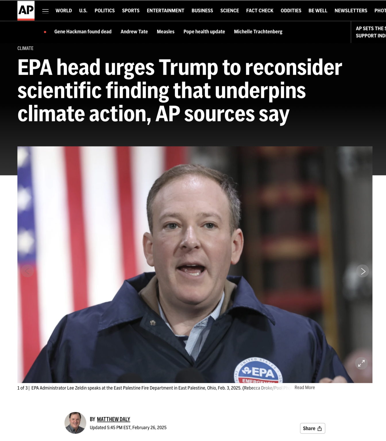 JunkScience.com – All the junk that’s fit to debunk.